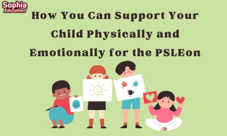 (PSLE) How You Can Support Your Child Physically And Emotionally.