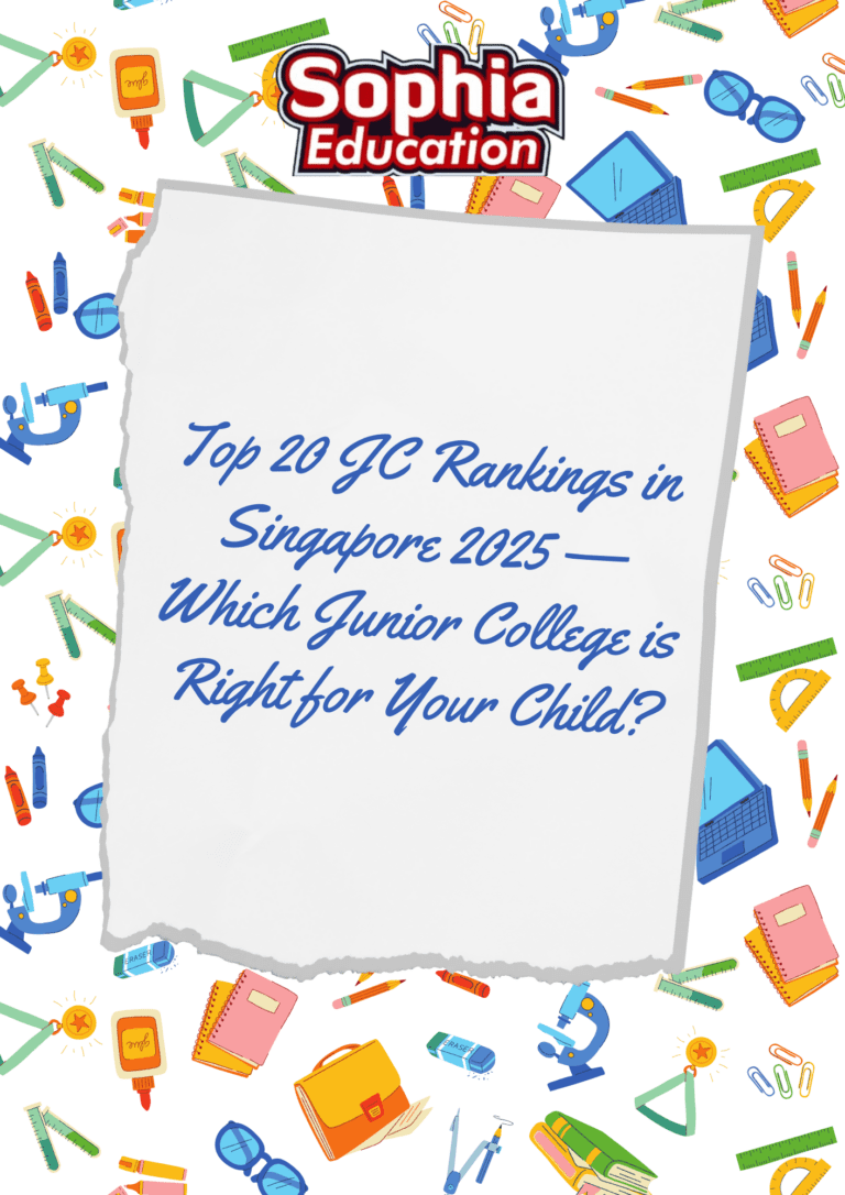 Top 20 JC Rankings In Singapore 2025 — Which Junior College Is Right ...