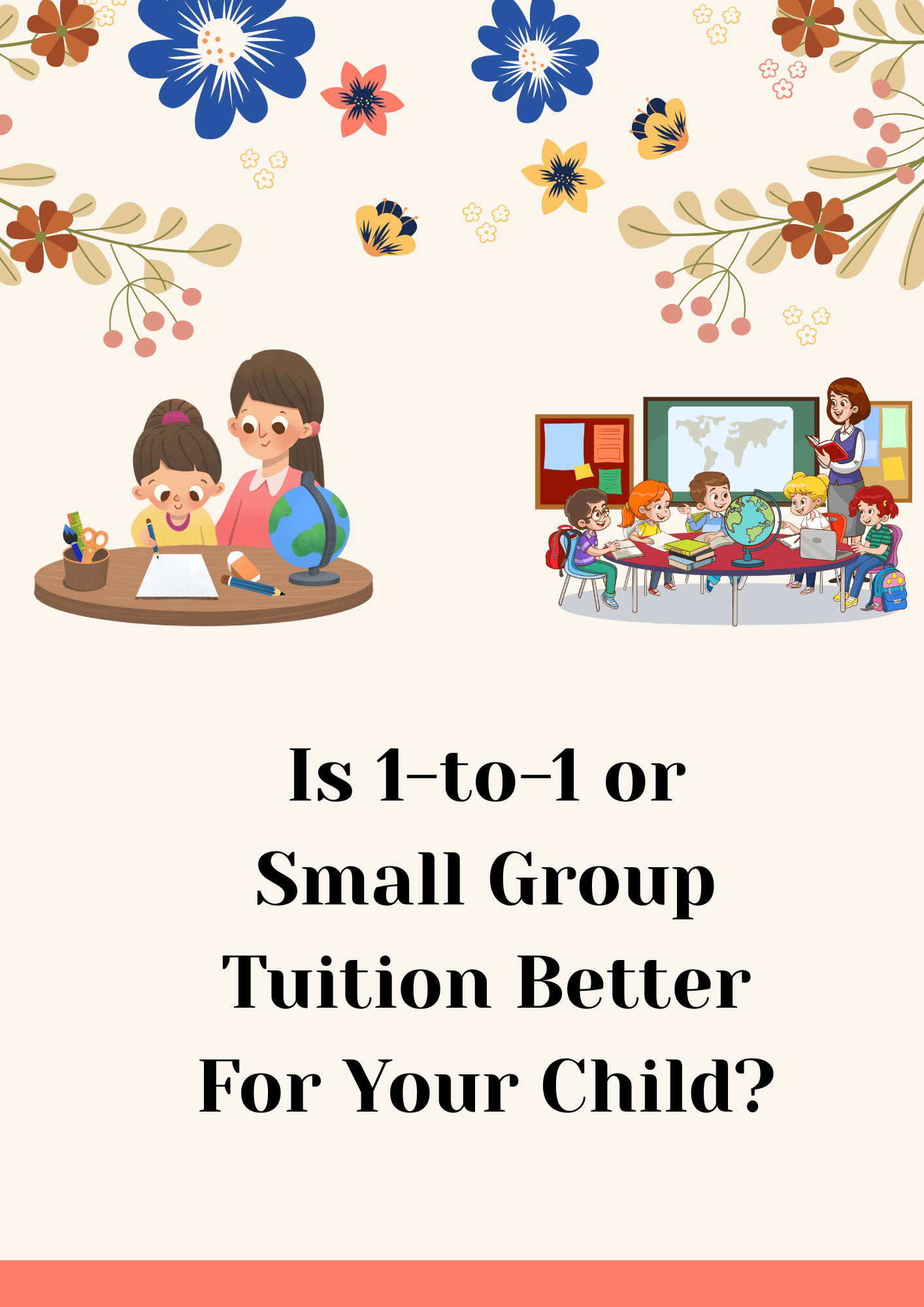 Is 1-to-1 Or Small Group Tuition Better For Your Child? | Sophia Education